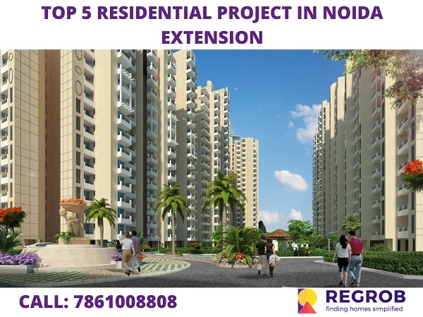 Top 5 Residential Projects in Noida Extension | Price | Actual Video