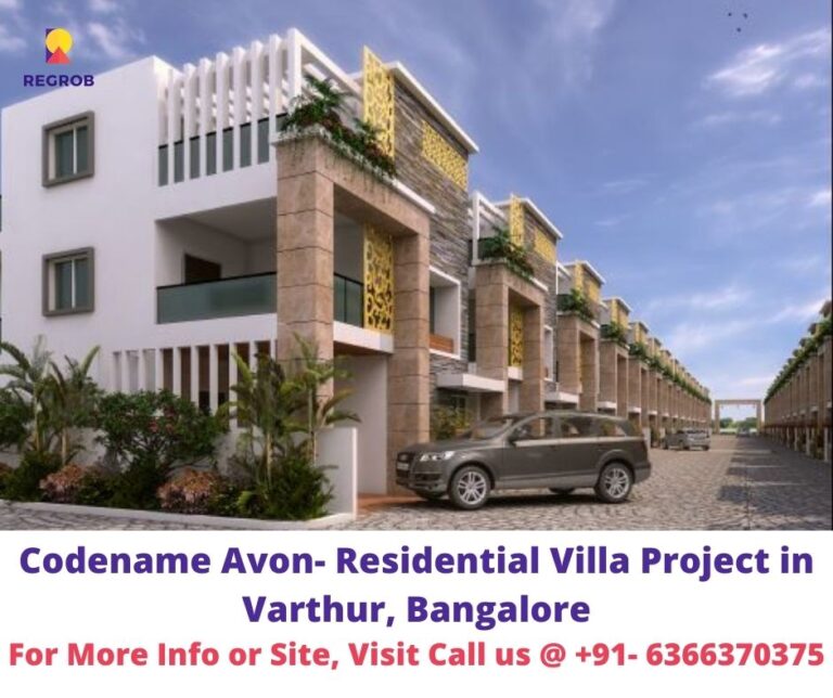 Codename Avon Varthur Bangalore | Price | Possession | Brochure