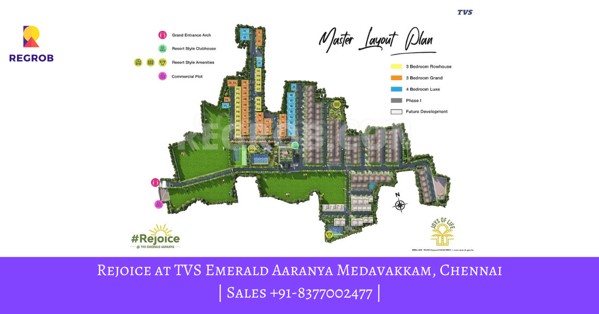 Rejoice at TVS Emerald Aaranya Medavakkam, Chennai - Regrob
